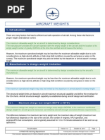 Understanding Aircraft Weight Classifications | PDF
