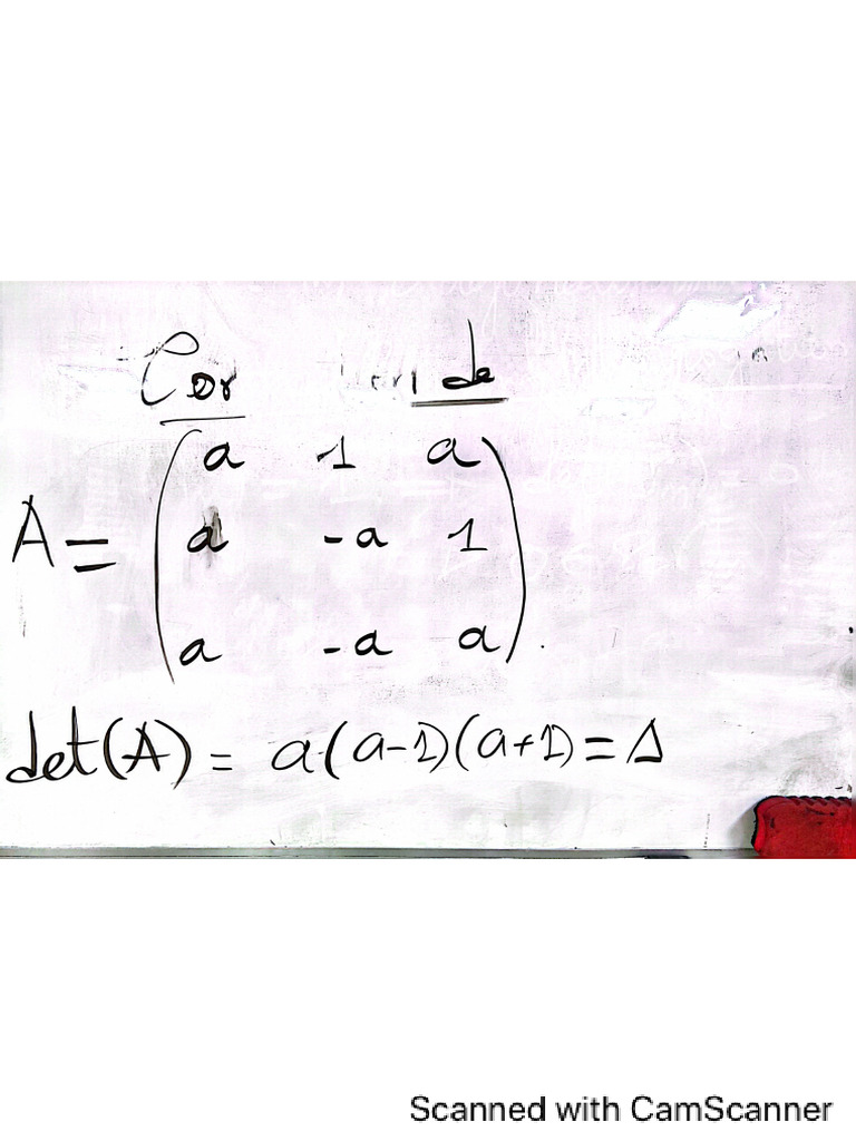 Correction de L'interrogation Algèbre | PDF