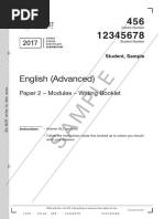 HSC Exam Writing Booklet Instructions | PDF | Qualifications ...