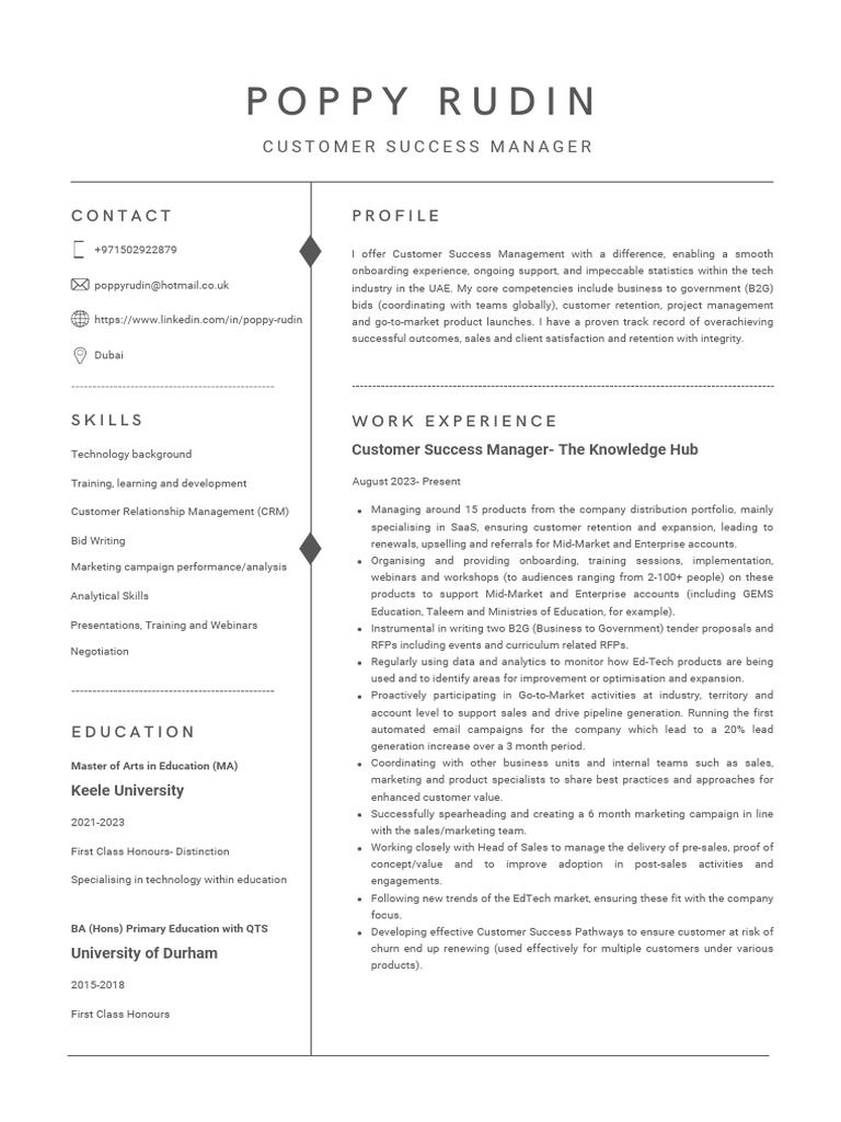 Poppy Rudin May 24 | PDF | Business