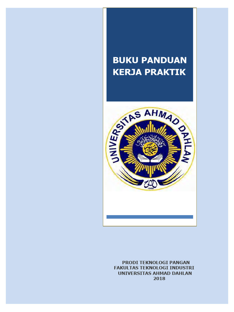 Panduan Kerja Praktek Teknologi Pangan Dikompresi | PDF | Karier & Perkembangan