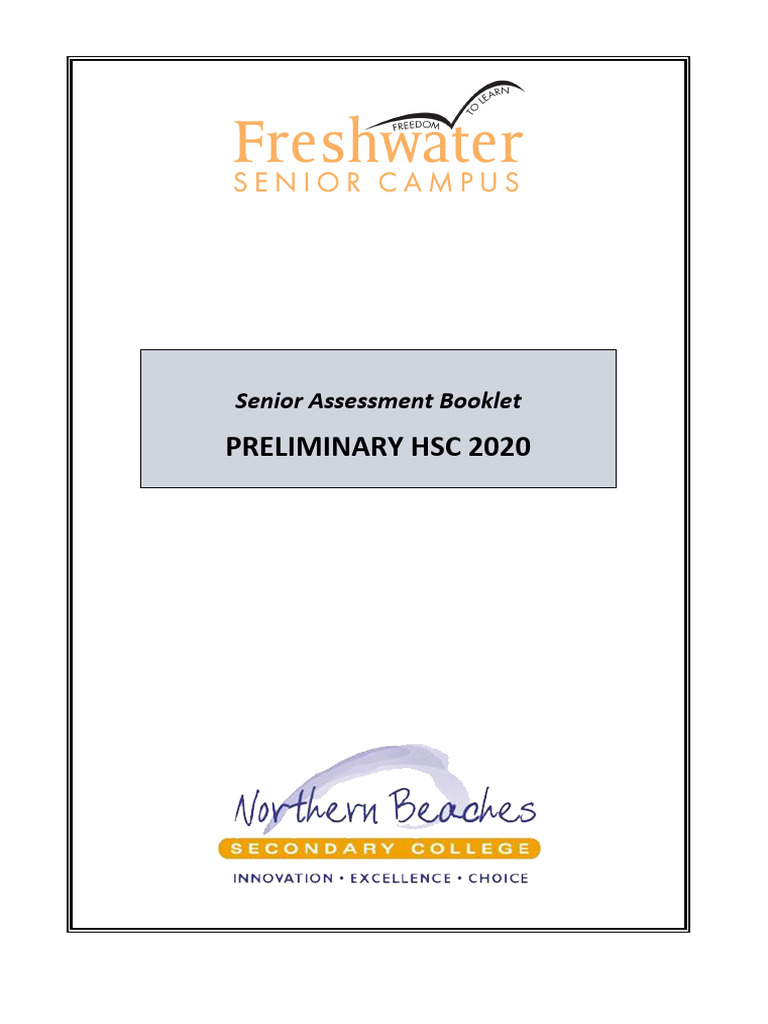 New 2020 Y11 Assess Booklet | PDF | Science