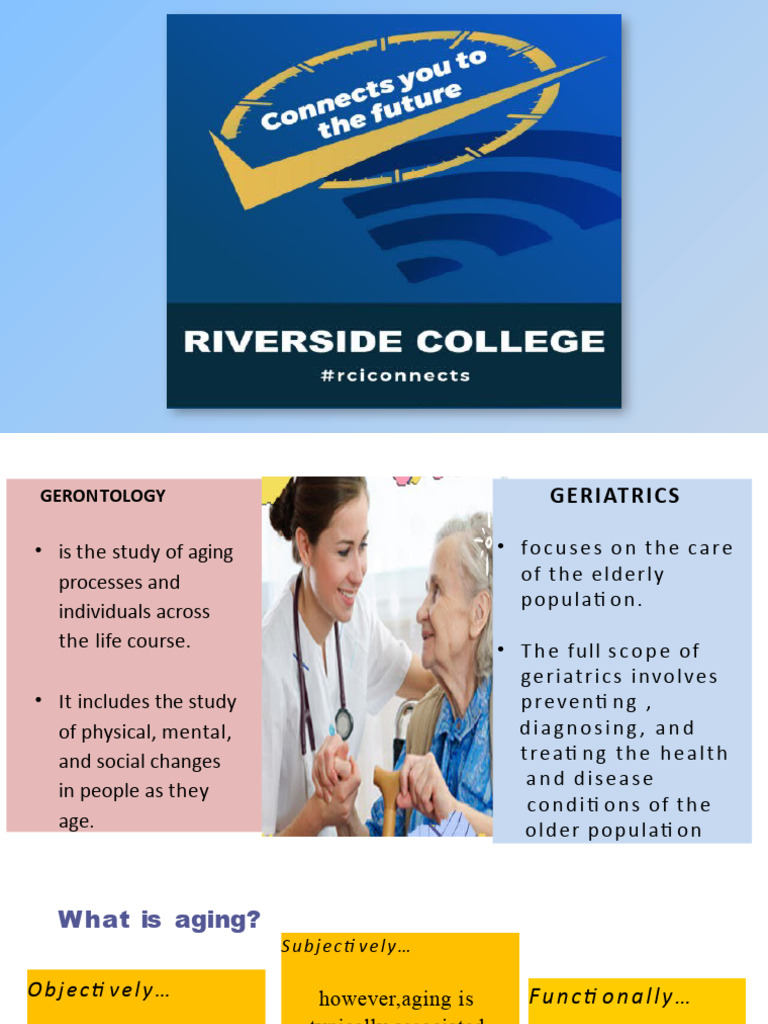 Understanding Gerontology and Geriatrics | PDF | Ageing | Endocrine System