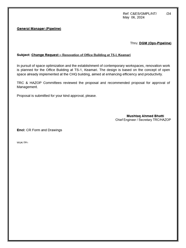 Office Renovation Proposal Keamari | PDF | Technology & Engineering