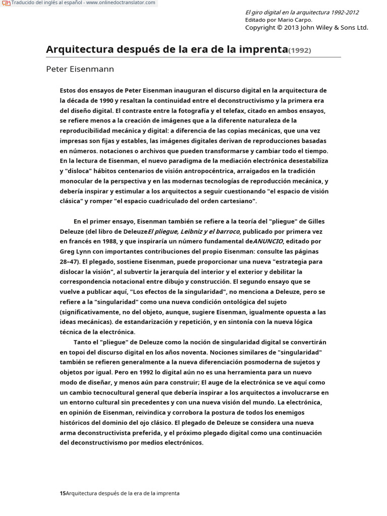 Mario Carpo - 2013 - Digital-Turn - SUB-14-26.en - Es | PDF ...