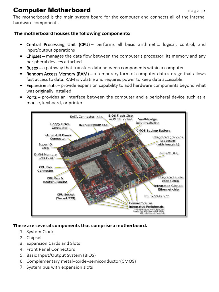 Motherboard | Download Free PDF | Bios | Booting