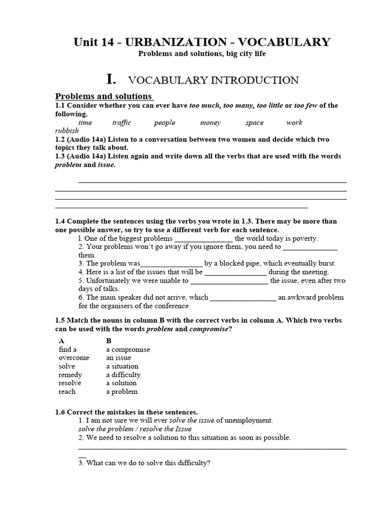 Unit 14 | PDF | Urbanization | Human Migration