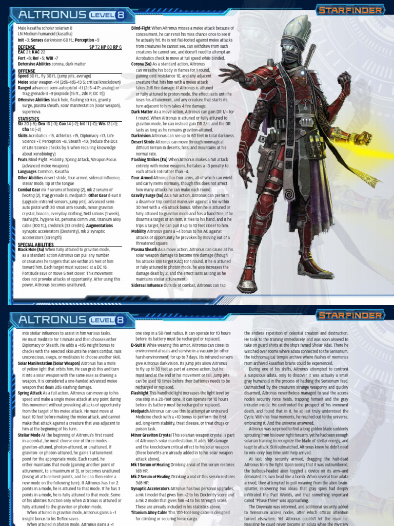 Solarian - Level 8 | PDF