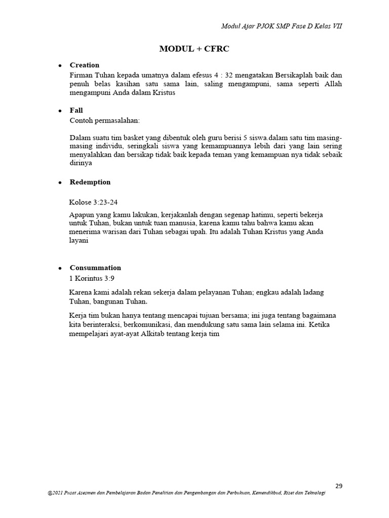 MODUL AJAR + Cfrc.. PERMAINAN BOLA BASKET | PDF