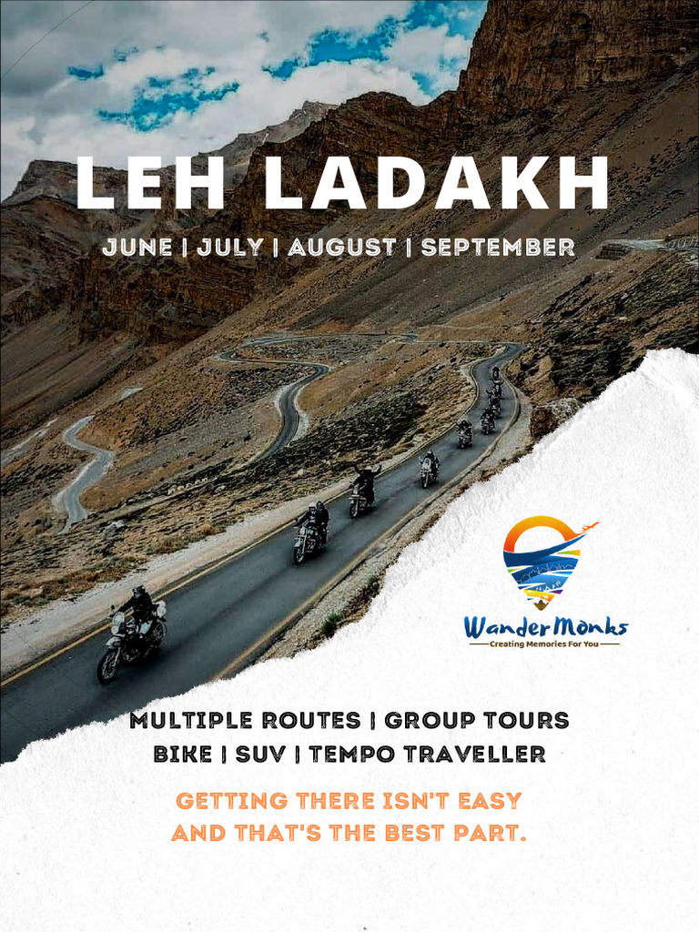 Leh Ladakh - Bike Trip 2021 | Download Free PDF | Transport