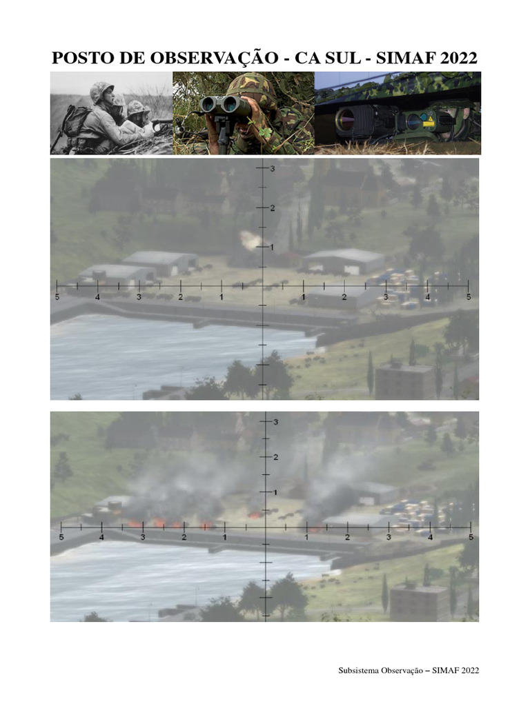 Observação Militar: SIMAF 2022 | PDF | Geofísica | Medição geométrica