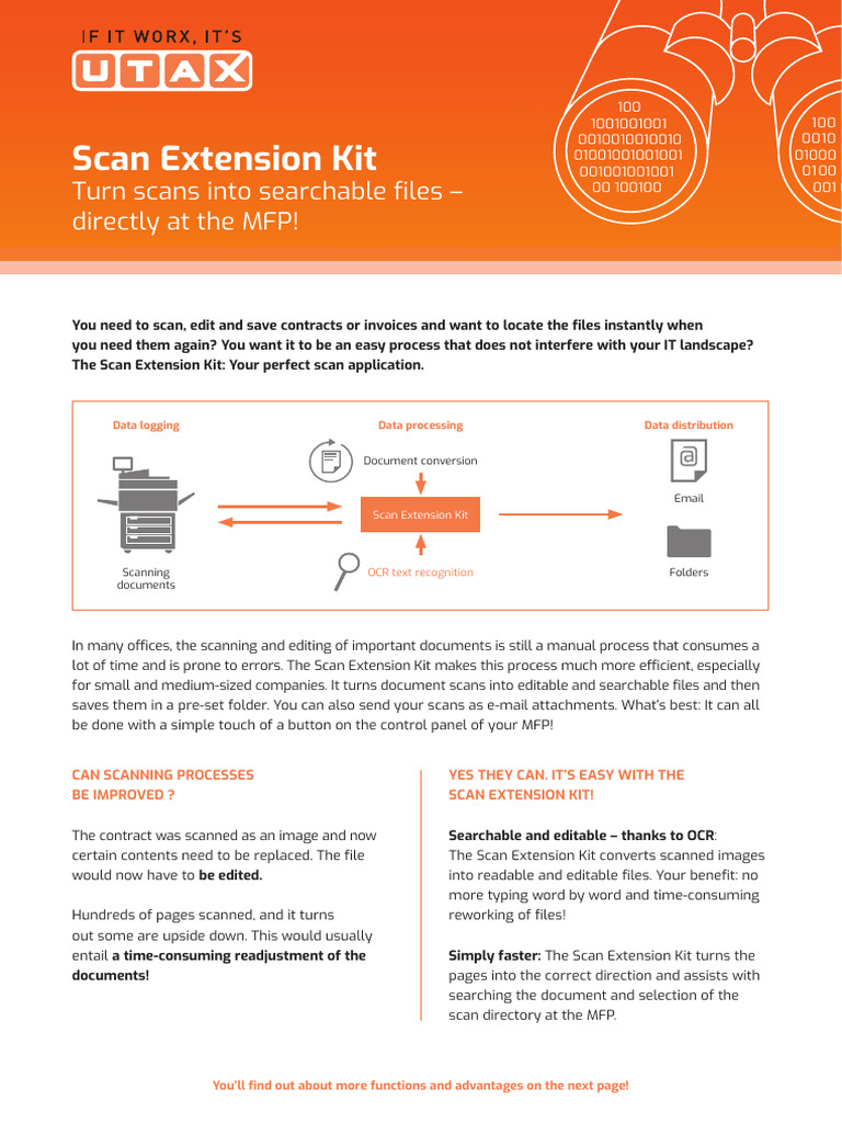 Improve Scanning with Scan Extension Kit | PDF | Optical Character ...