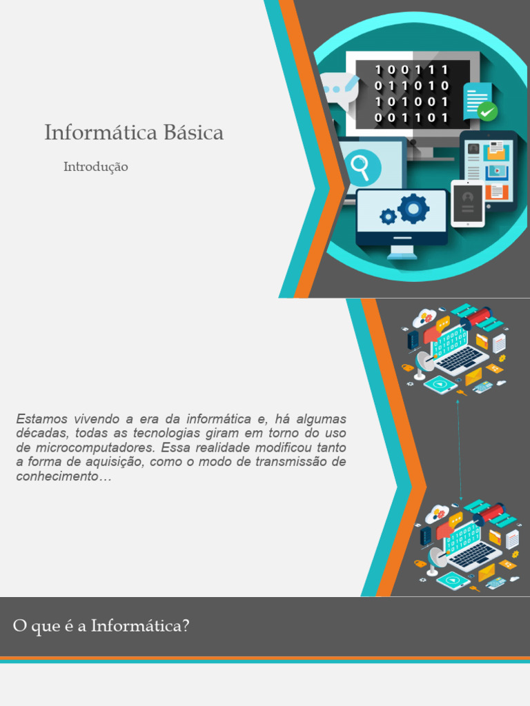 Aula-Informatica Basica | PDF | PCs (computadores) | Hardware de computador