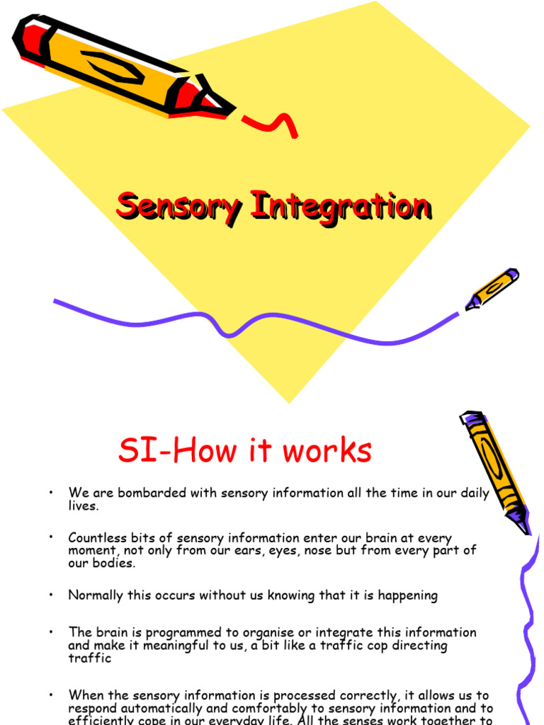 LESSON 4 SENSORY INTEGRATION- PART 1 | PDF | Senses | Taste