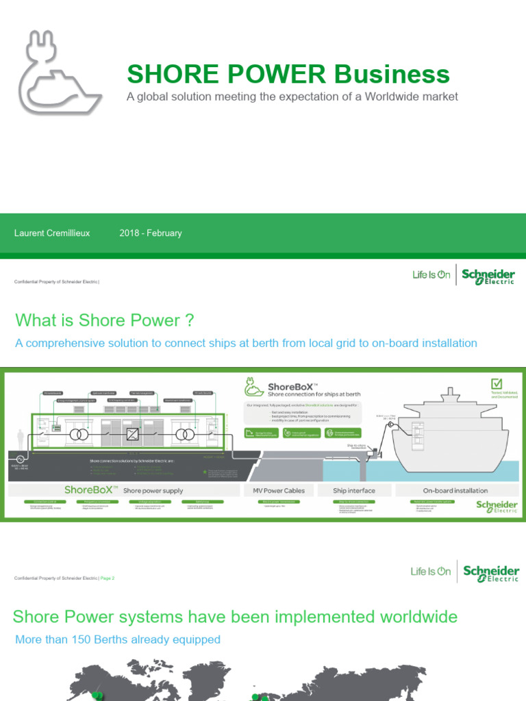 Shore Power Solutions Overview | PDF | International Electrotechnical ...