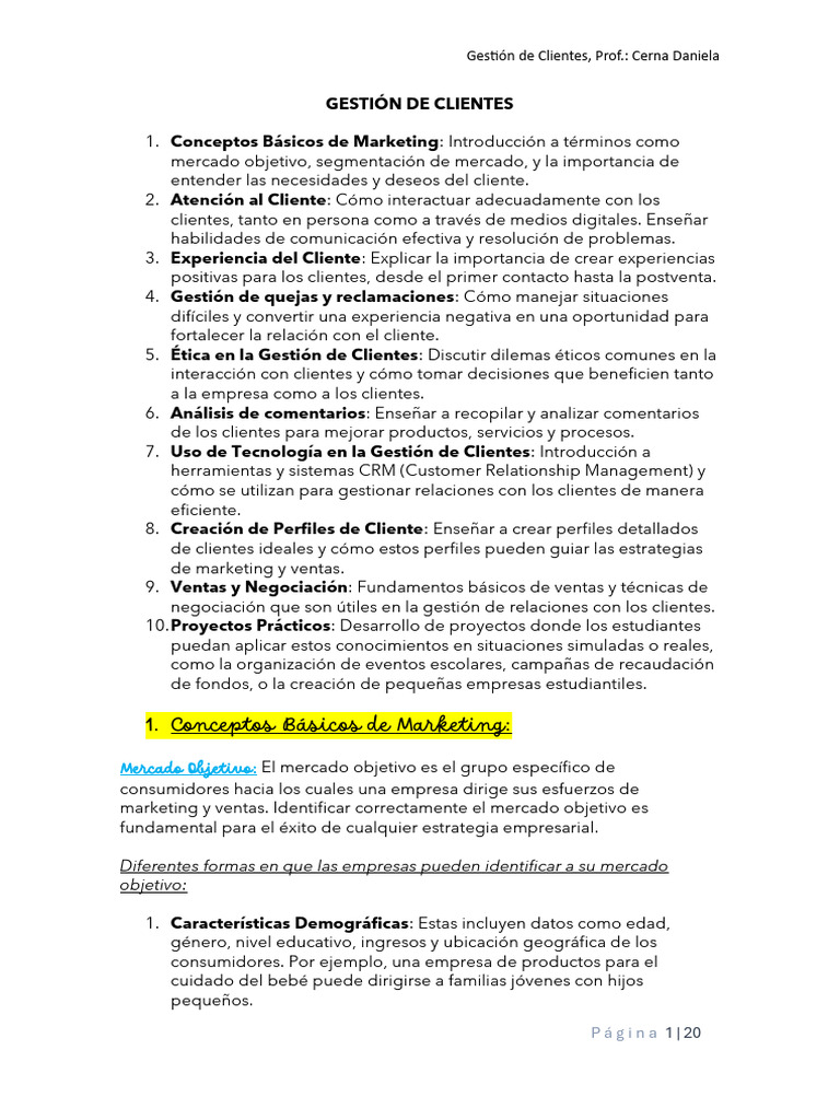 Estrategias Efectivas en Gestión de Clientes | PDF | Marketing ...