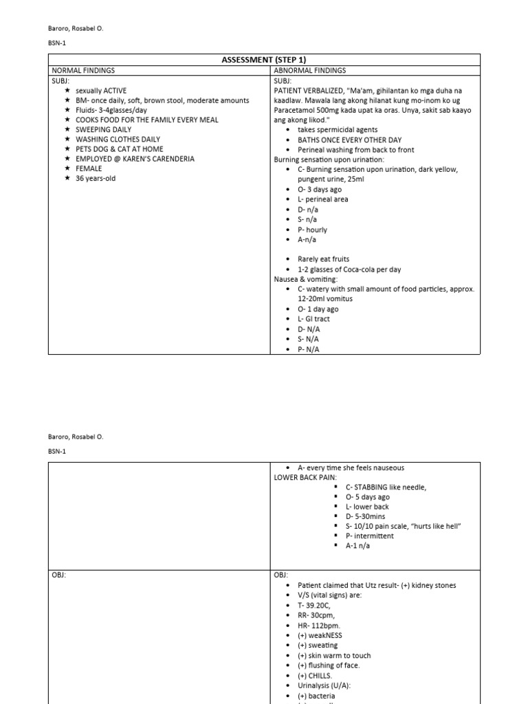 Baroro NCP 1 | PDF | Nausea | Medicine