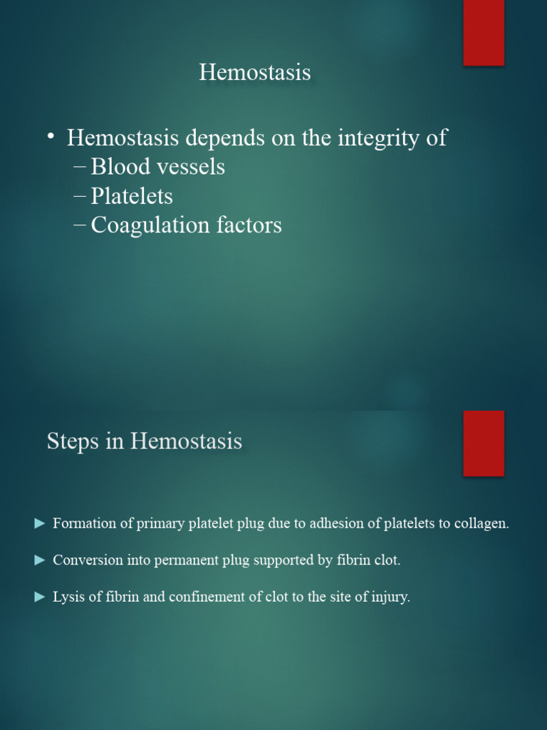 Coagulation Disorders | PDF | Coagulation | Platelet