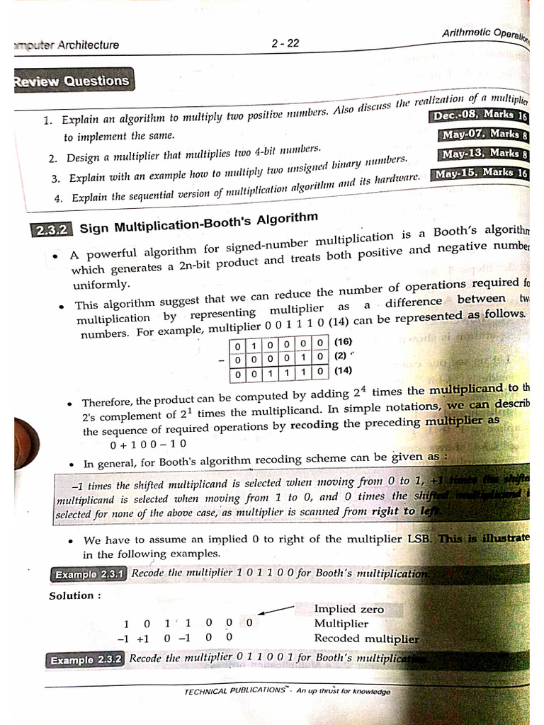Booth Algorithm | PDF Booth Algorithm | PDF