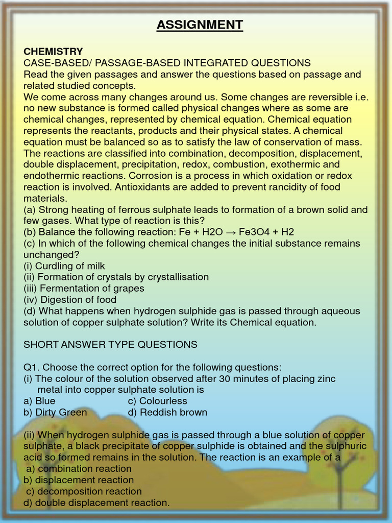 PHY CHEM | PDF | Chemical Reactions | Acid