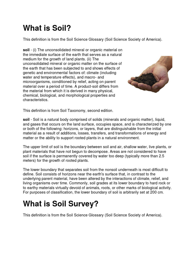 Soil Facts | PDF | Soil | Soil Science