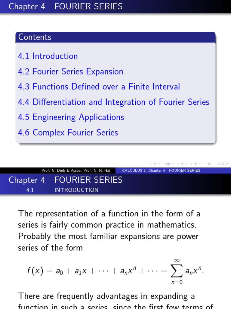 Fourier series | PDF | Fourier Series | Function (Mathematics)