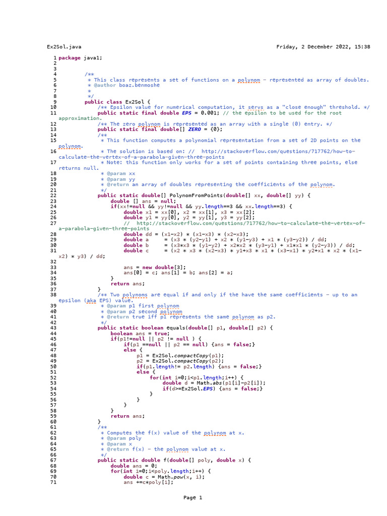 מבוא לחישוב פתרון 2 | PDF | Algorithms | Numerical Analysis