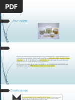 Clasificación y definición de pomadas | PDF | Medicación tópica ...