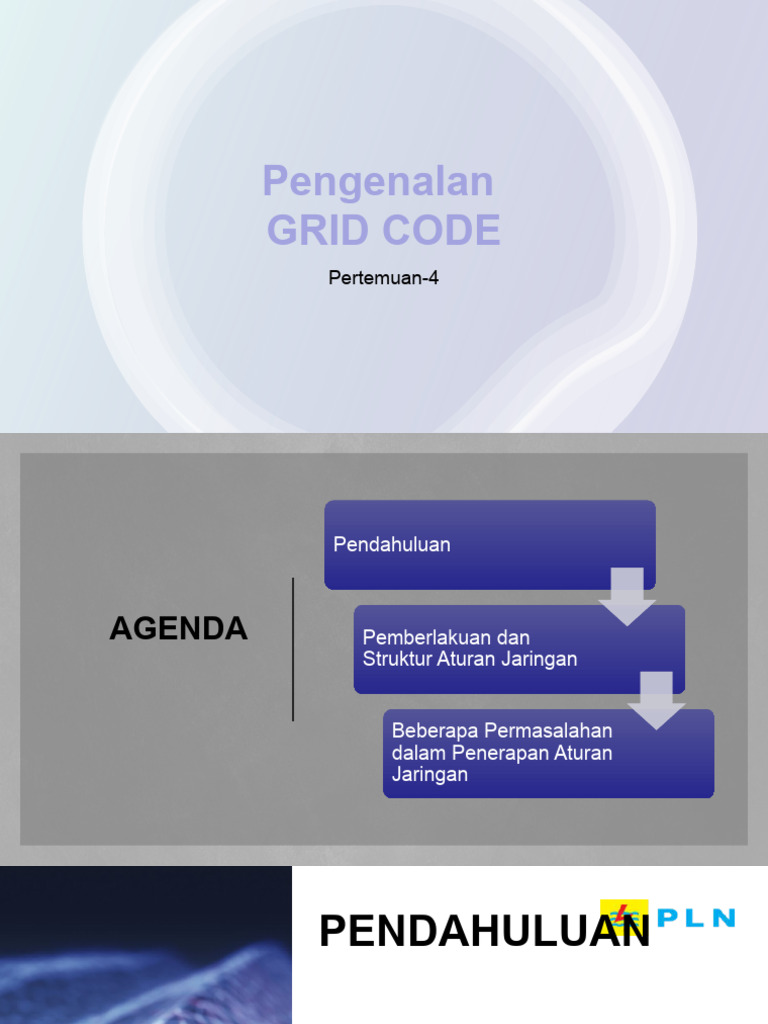 Pengenalan Grid Code | PDF