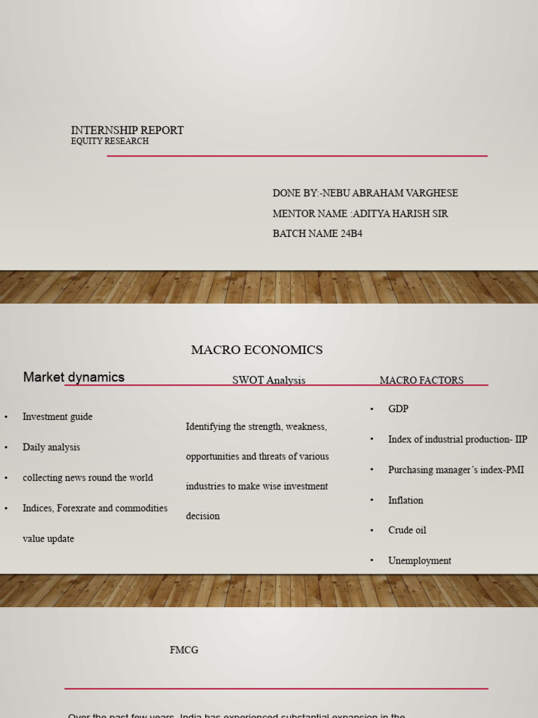 Internship Report: Done By:-Nebu Abraham Varghese Mentor Name:Aditya ...