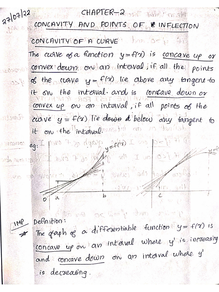 Concavity and Points | PDF