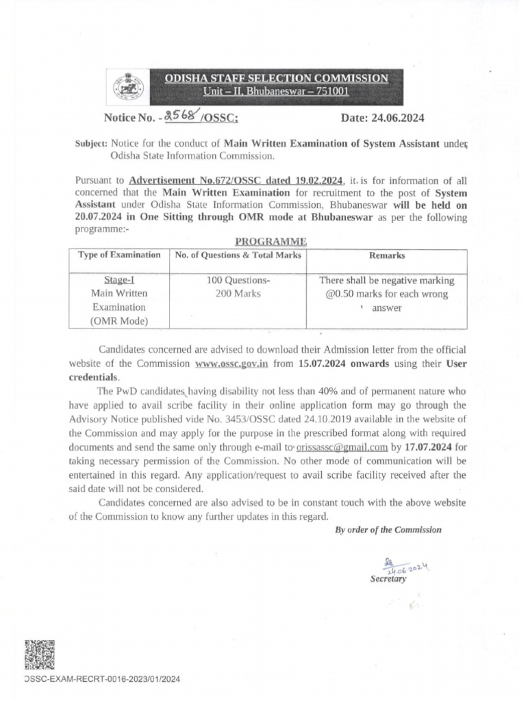 Notice System Asst | PDF