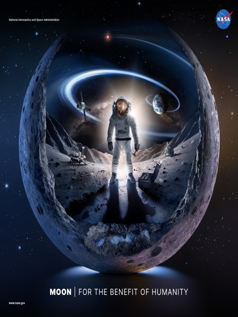 Moon Poster | PDF | Nasa | Moon