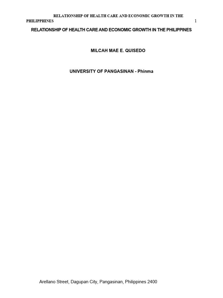 APA-6th-ed-Format-Template | PDF | Health Care | Economic Growth