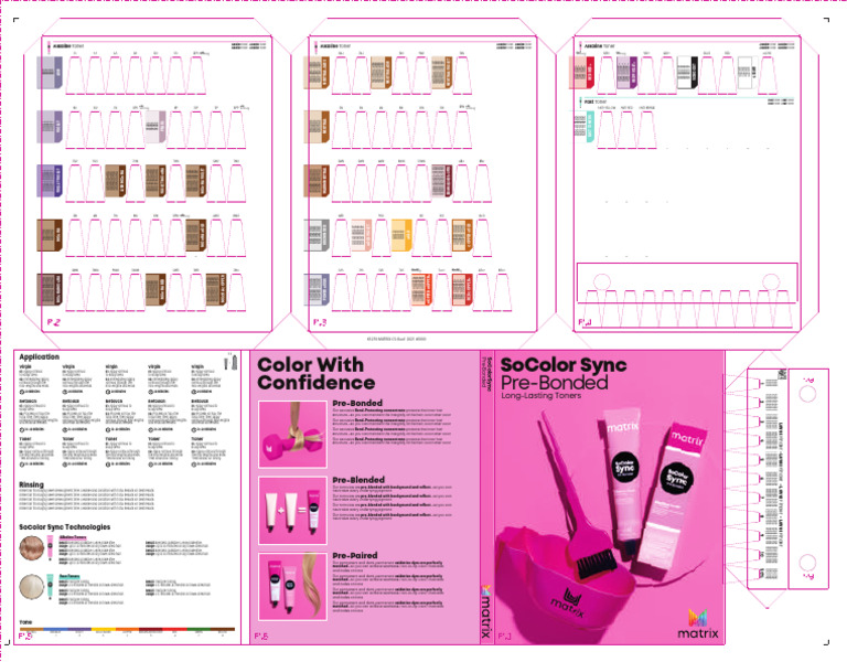 Matrix 2022 SoColor Sync Swatch Book EU UPDATE | PDF