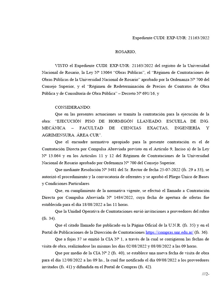 1 Resol Adj Obra Menor | PDF