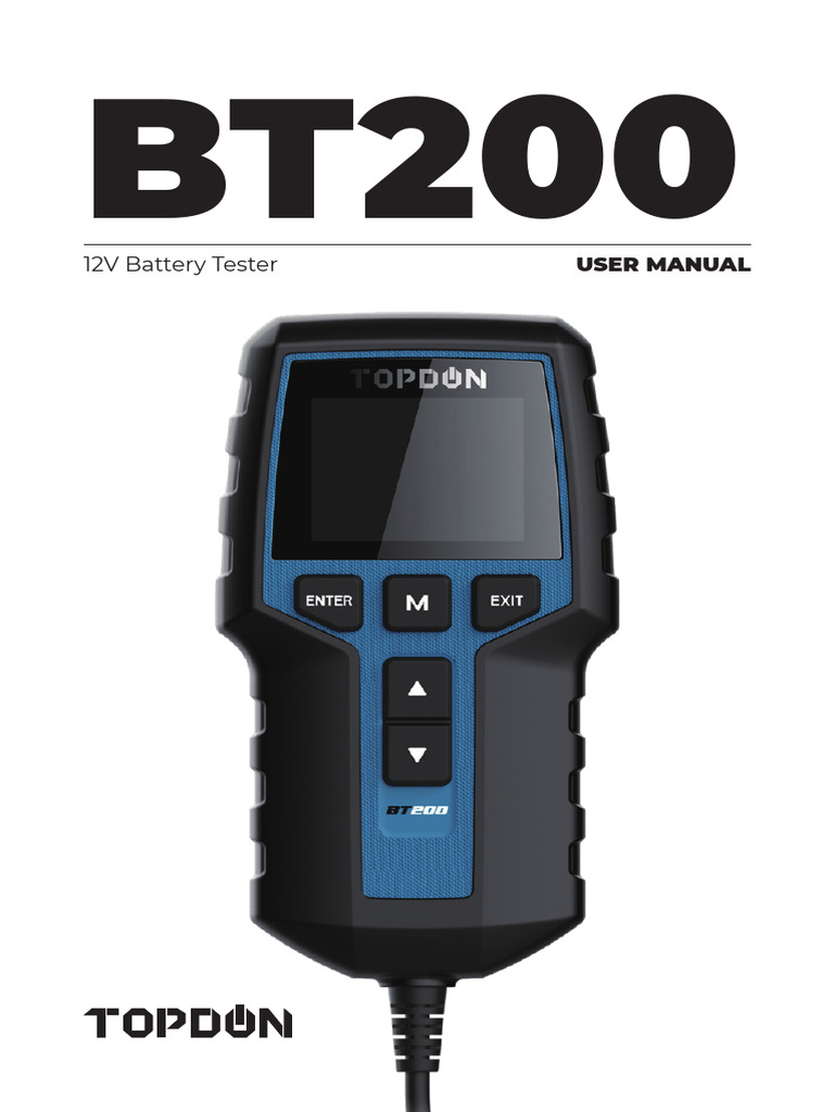 BT200 User Manual V3 | PDF | Electrical Engineering | Electricity