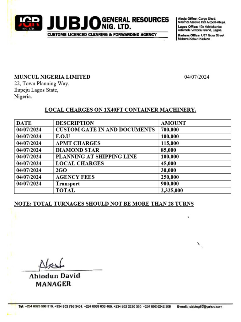 Black David Invoice Template | PDF | Business