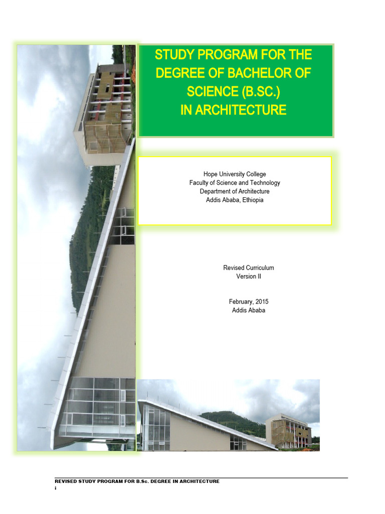 Architecture Curriculum | PDF | Design | Knowledge