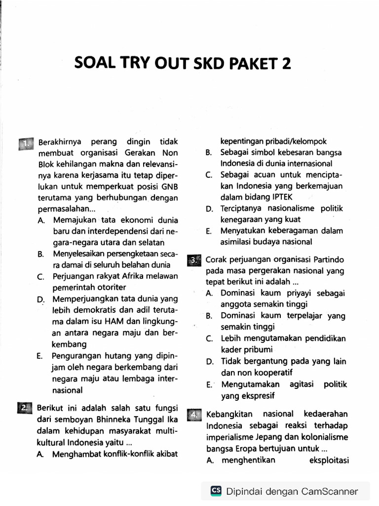 To SKD Paket 2 | PDF