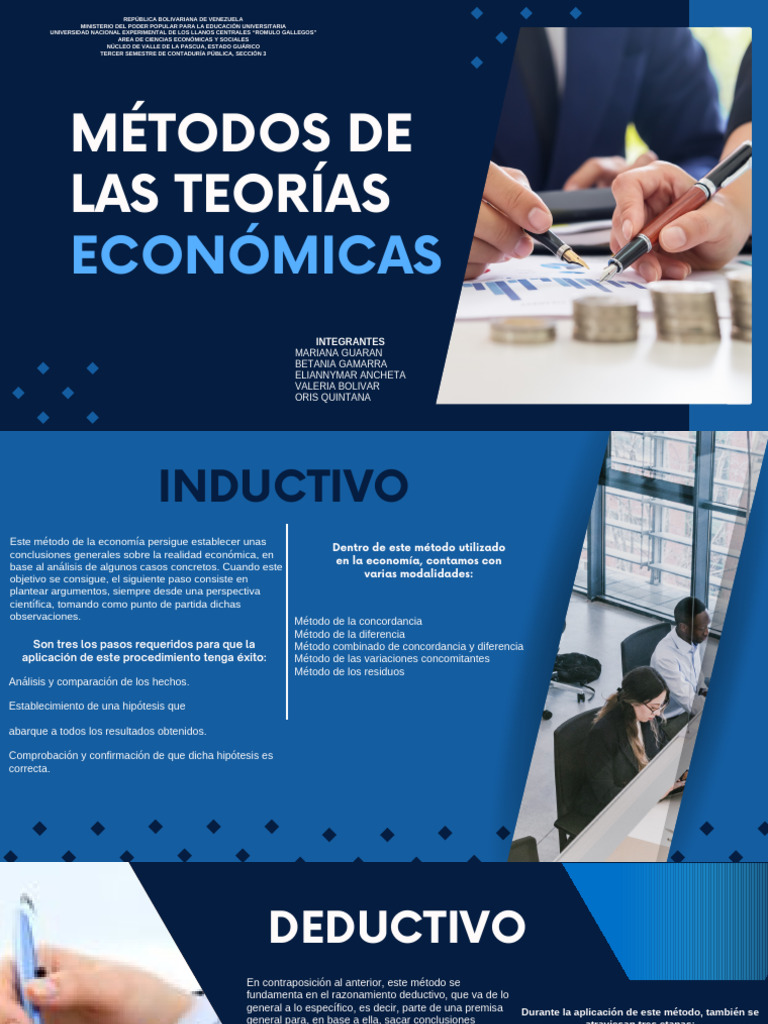 Metodos de Las Teoroas Economicas | PDF | Método científico ...