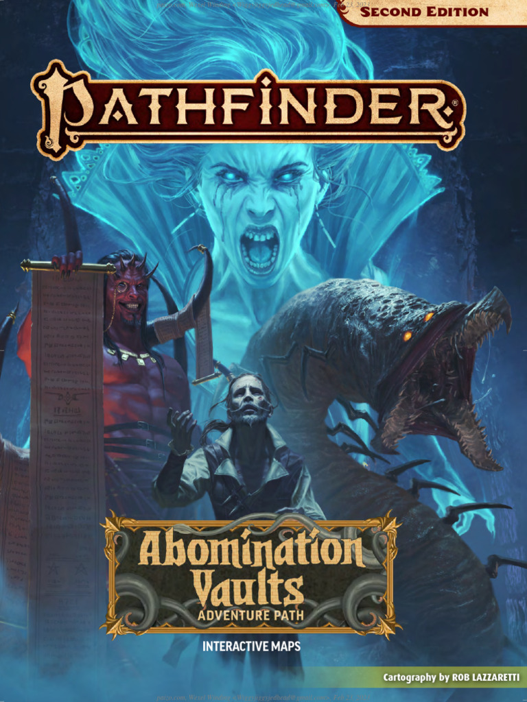 Abomination Vaults - Interactive Maps | PDF