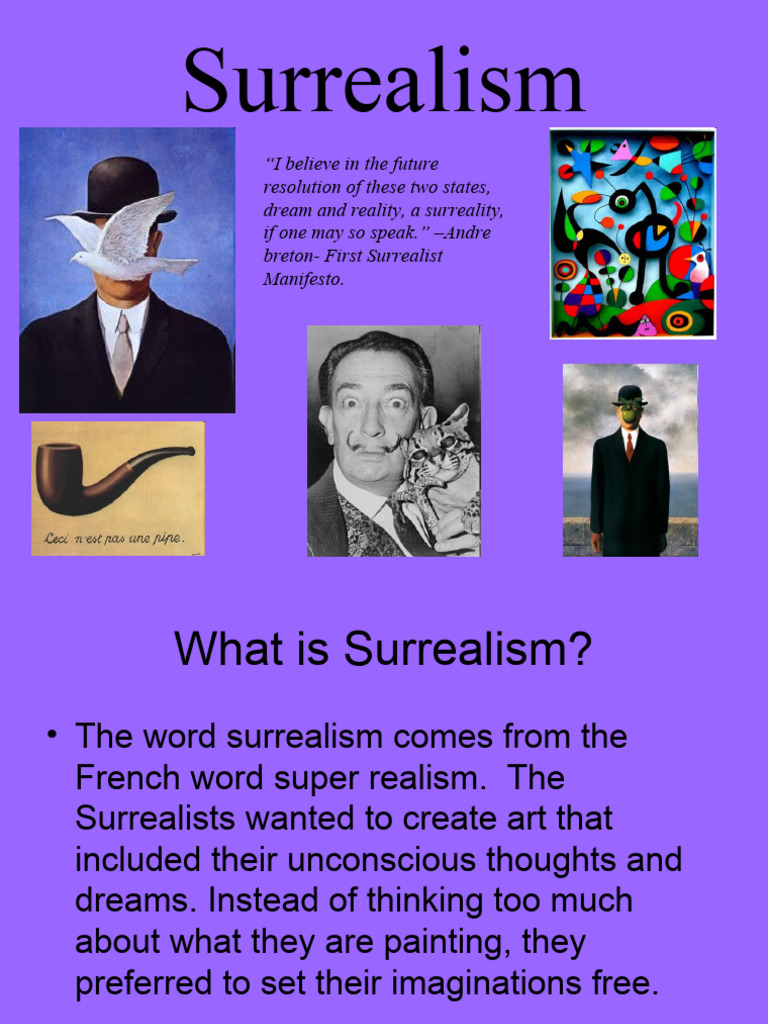 Surrealism | PDF | Surrealism | Unconscious Mind