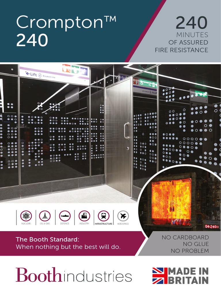 Booth Crompton Data Sheet Pdf Door Building Engineering 1402