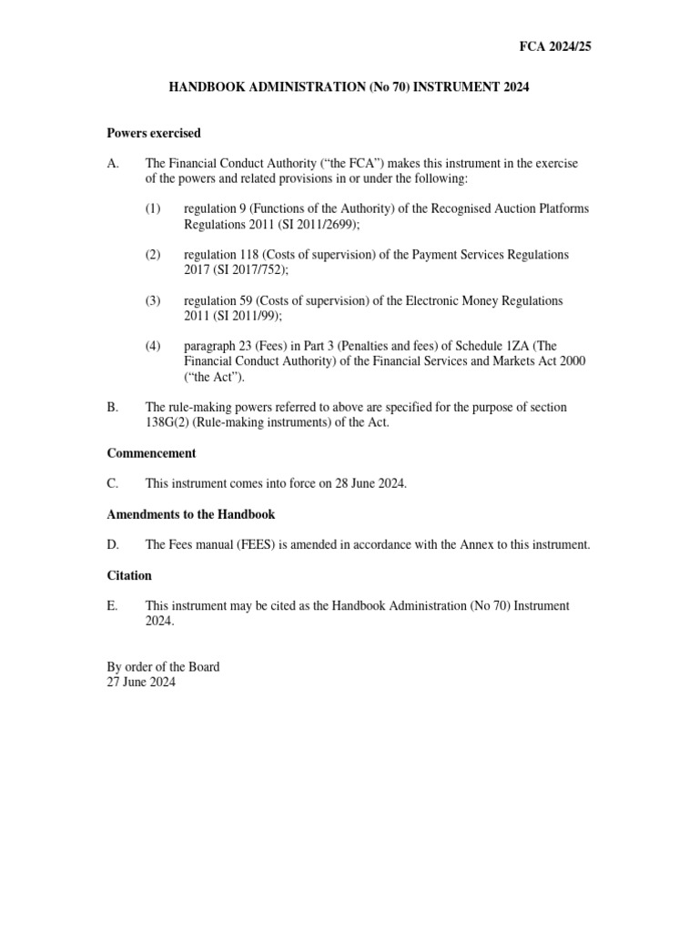 Fca 2024 25 | PDF | Credit Card | Payments