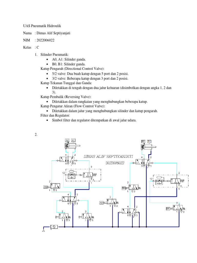 Dimas Alif Septiyanjati - 4C - Hidrolik Pneumatik | PDF | Komputer | Teknologi & Rekayasa