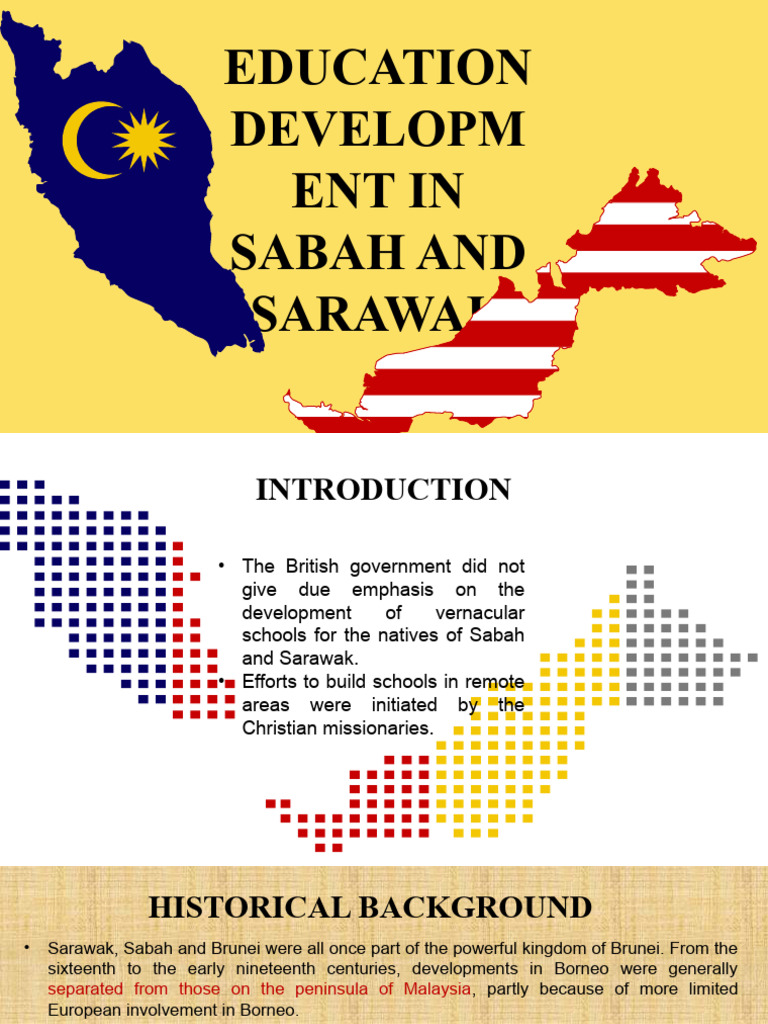 Education Development in Sabah & Sarawak | PDF | Sarawak | Borneo
