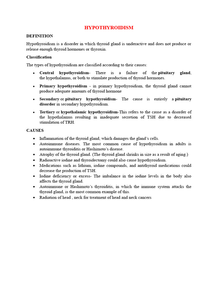 Endocrine system | Download Free PDF | Hypothyroidism | Hyperthyroidism