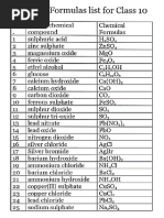 Chemical Compounds List | PDF | Cadmium | Aluminium