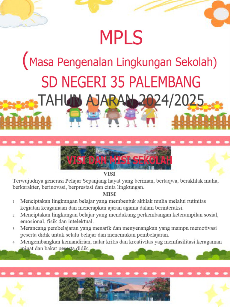 Kegiatan Mpls Kls 1 2024-2025 | PDF